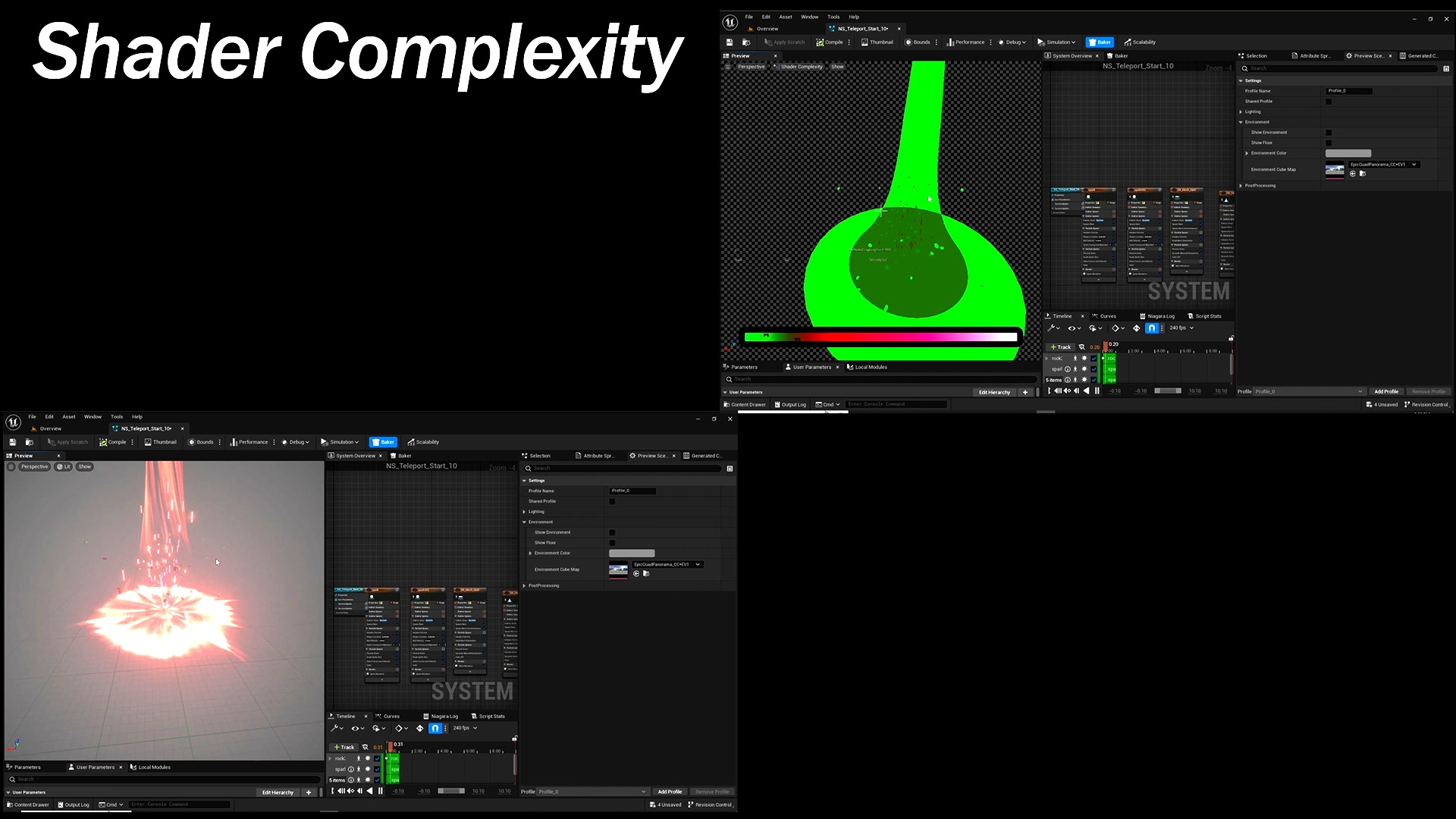 Teleportation FX - Unreal Engine Asset